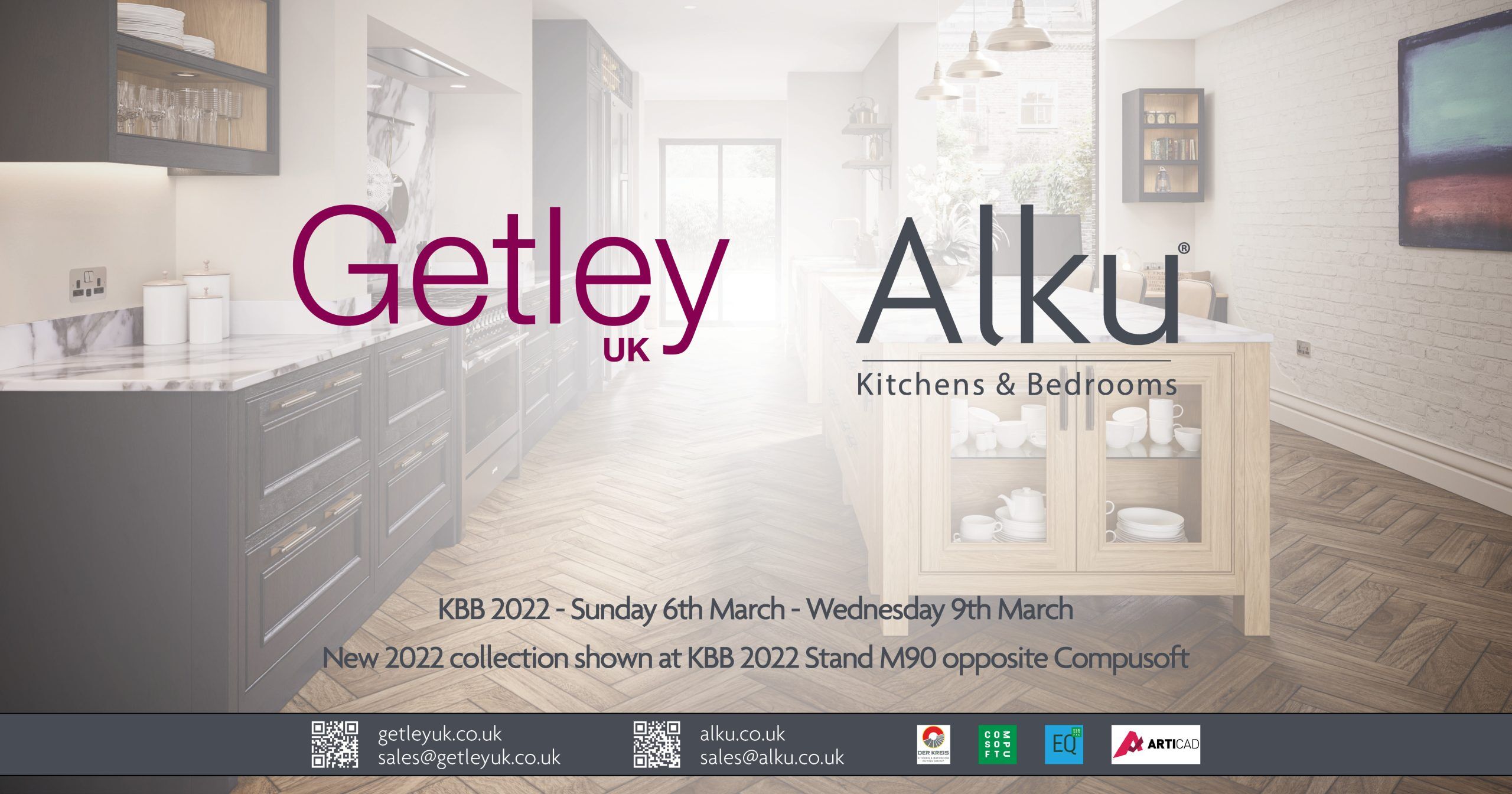 Getley UK | New bespoke kitchen collection shown at KBB 2022
